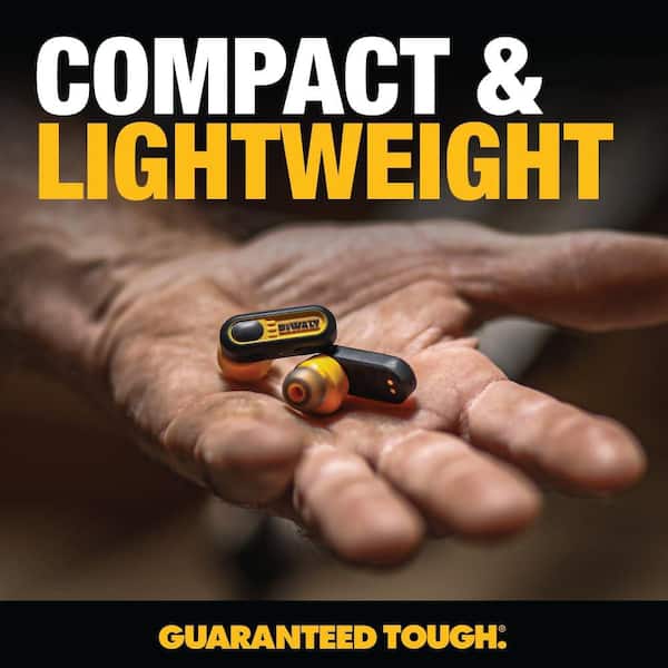 DEWALT DW2 Jobsite True Wireless Earbuds with Charging Case 190 2092 ...