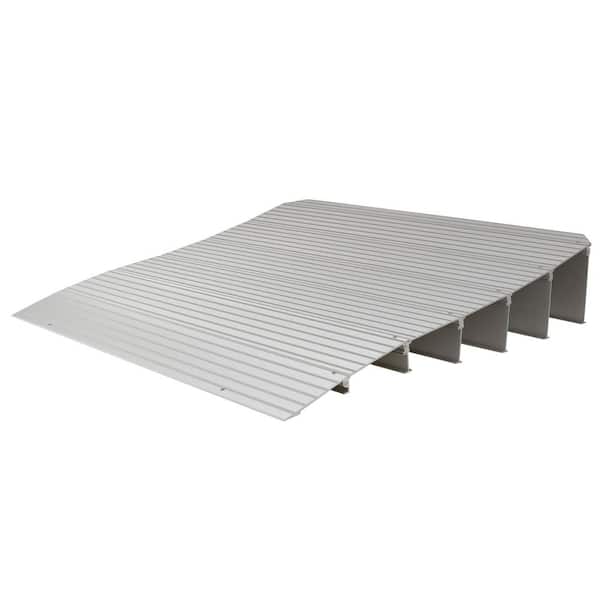 SILVER SPRING 4-1/4 in. High Aluminum Mobility Threshold Ramp for ...