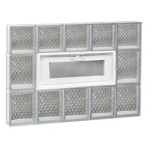 Clearly Secure 31 in. x 21.25 in. x 3.125 in. Frameless Vented Diamond ...