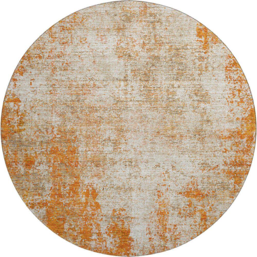 Addison Rugs Mayfield Premium Machine Washable Abstract AMF940 Orange 8 ...