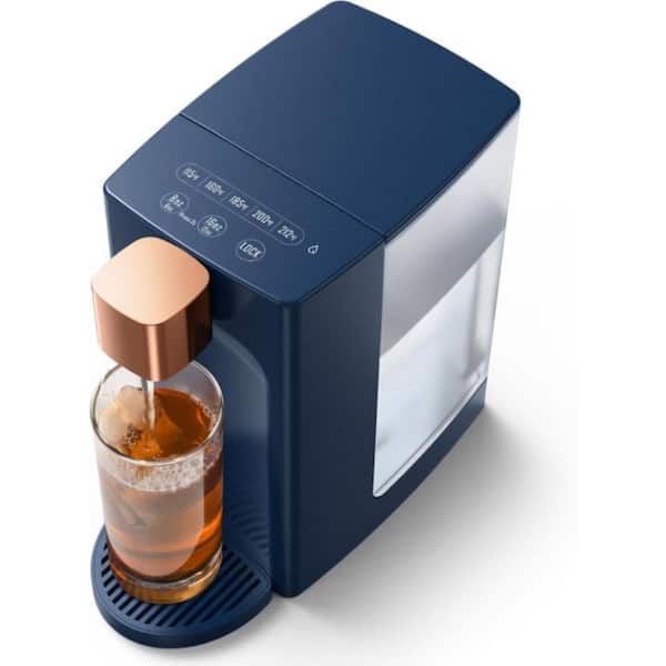 Anqtovp 12-Cups Plastic Instant Hot Water Dispenser with 5 Temperatures ...