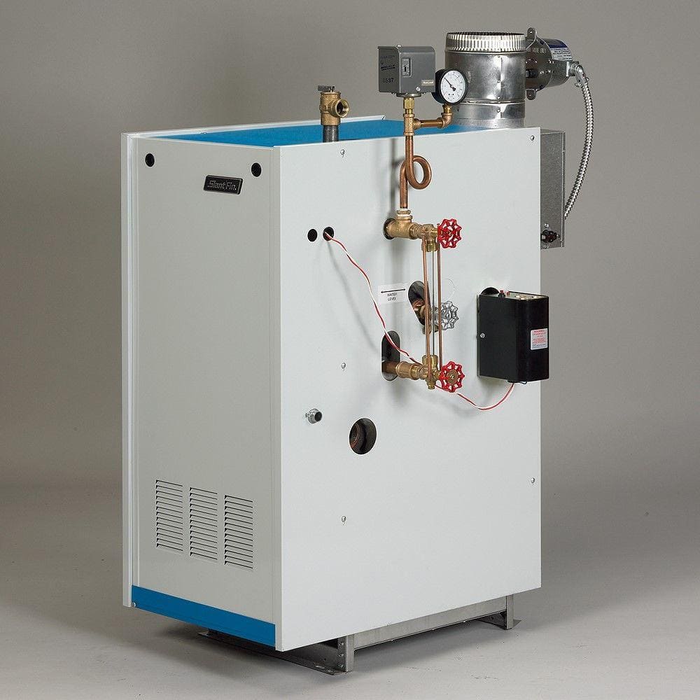 Slant/Fin Galaxy Natural Gas Steam Boiler with 120,000 BTU Input 73,000 ...