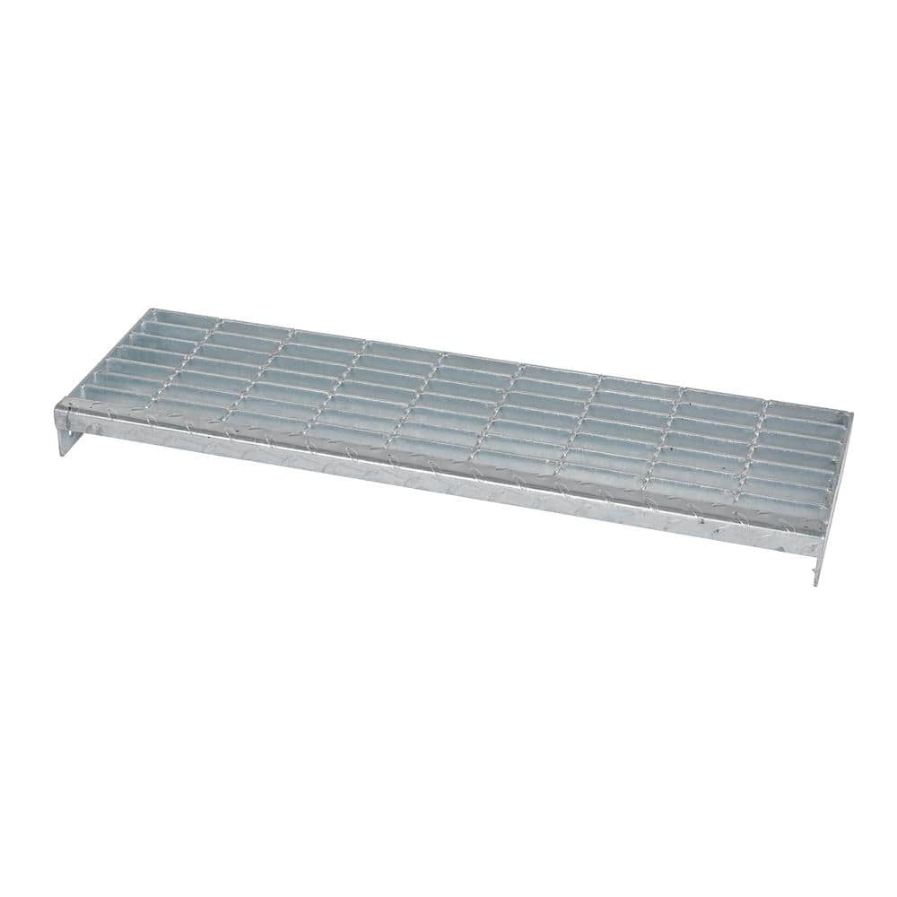 Vestil 3 Foot Galvanized Steel Step STS-36-HDG - The Home Depot