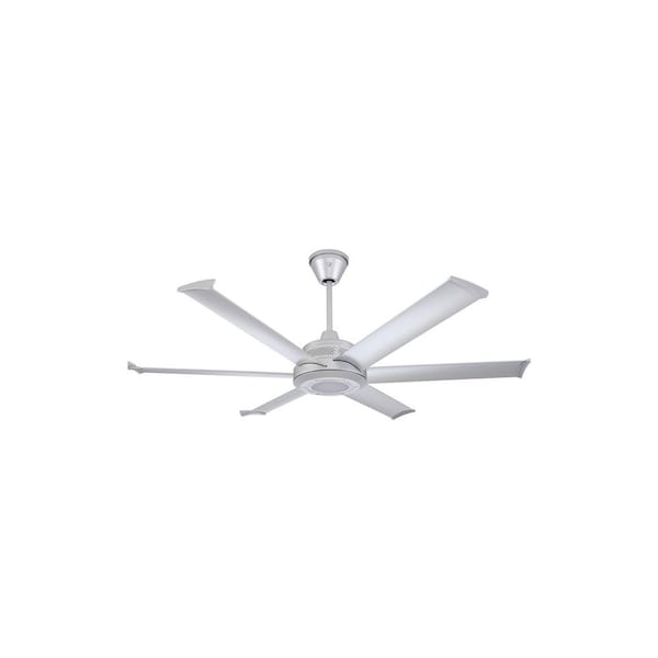 Big Ass Fans Mammoth 60 in. Smart Indoor/Outdoor Silver Universal Mount ...