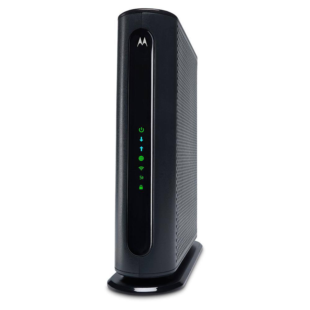 MOTOROLA 16x4 Cable Modem Plus AC1900 Dual Band Wi-Fi with Power Boost ...