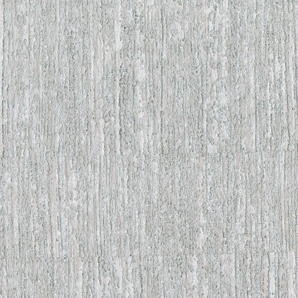 Brewster Silver Oak Texture Silver Wallpaper Sample 3097-02SAM - The ...
