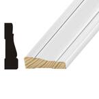 Builders Choice WM356 1/2 in. x 2-1/4 in. x 12 ft. MDF Casing Moulding ...