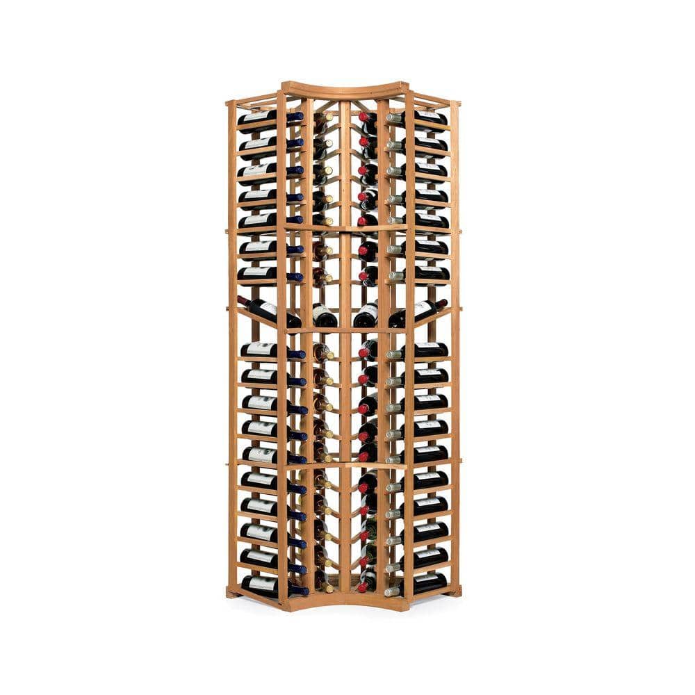 Wine Enthusiast N'Finity 72-Bottle Natural Floor Wine Rack-618 50 04 ...