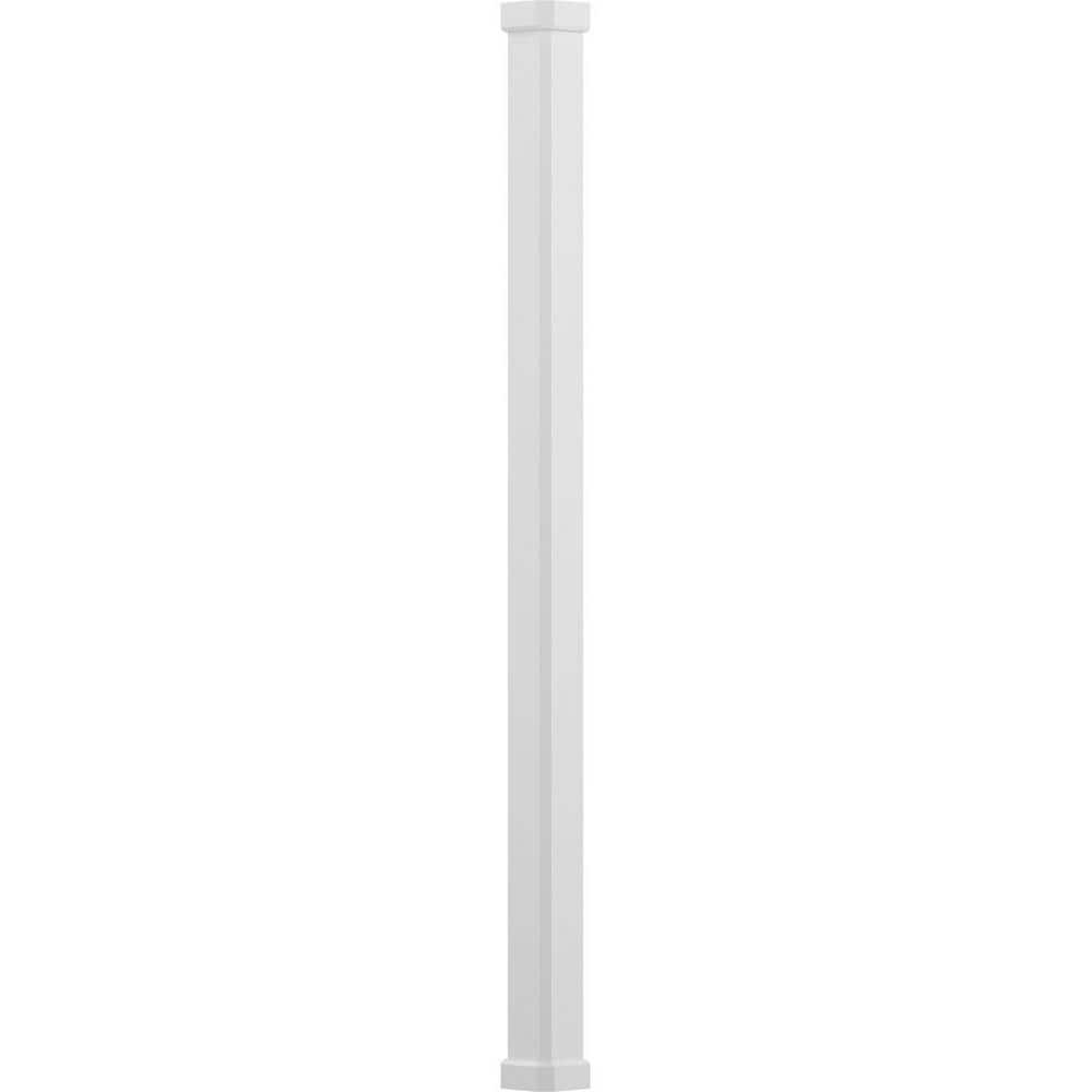 AFCO 9' x 5-1/2" Endura-Aluminum Craftsman Style Column, Square Shaft ...