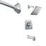 MOEN Genta Single-Handle 1-Spray Tub and Shower Faucet in Chrome (Valve Included) 82760