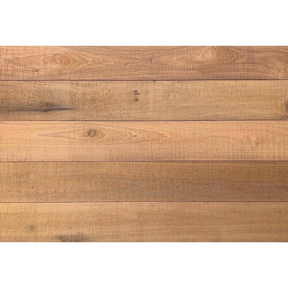 Easy Planking Thermo-Treated 1/4 in. x 5 in. x 4 ft. Holey Warp ...