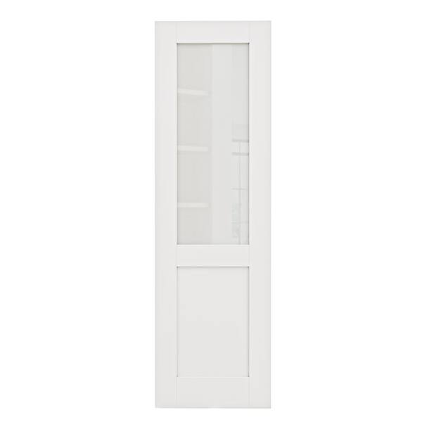 ARK DESIGN 18 in. x 80 in. Solid Core MDF 1/2 Frosted Glass ...