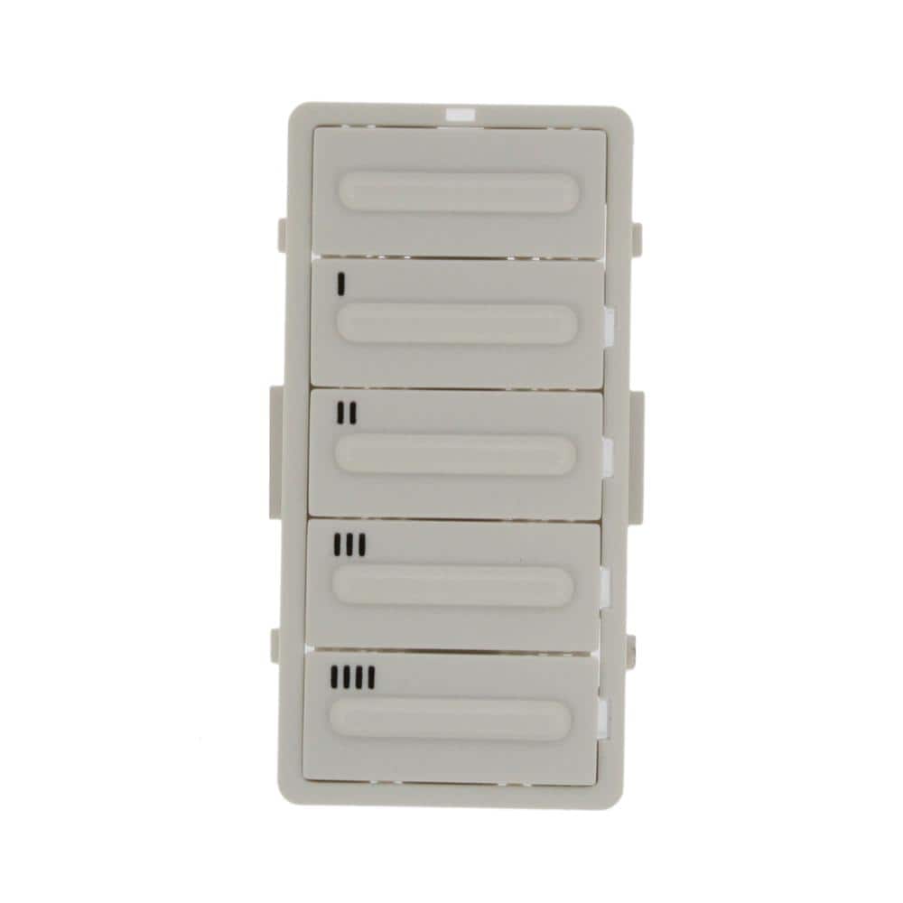 Leviton IllumaTech Dimmer Switch Color Change Faceplate with locator ...