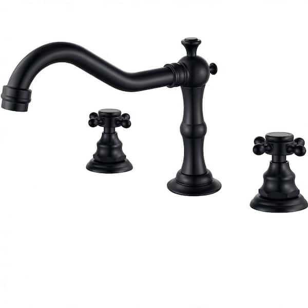 BYH build your home Farmhouse 8 in. Widespread Double Handle Bathroom ...