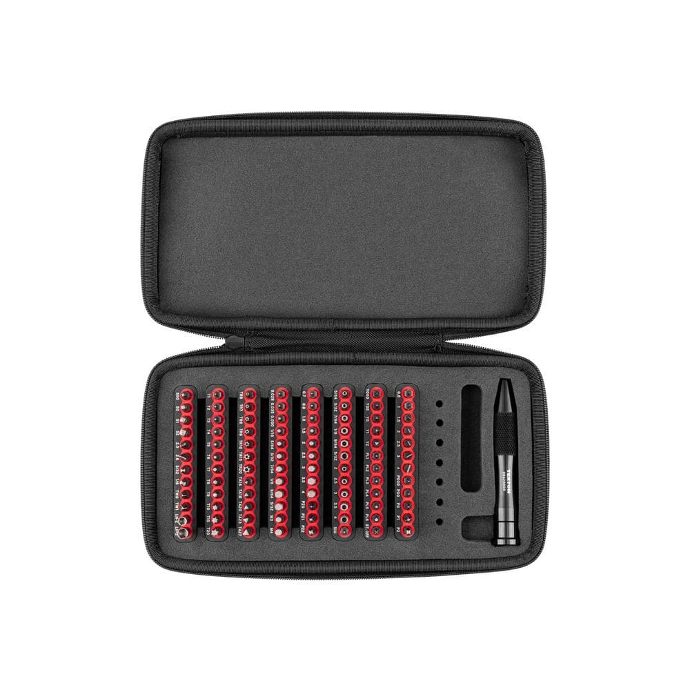 TEKTON 4 mm Precision Bit Set with Driver and Case (97-Piece) DBA93100 ...