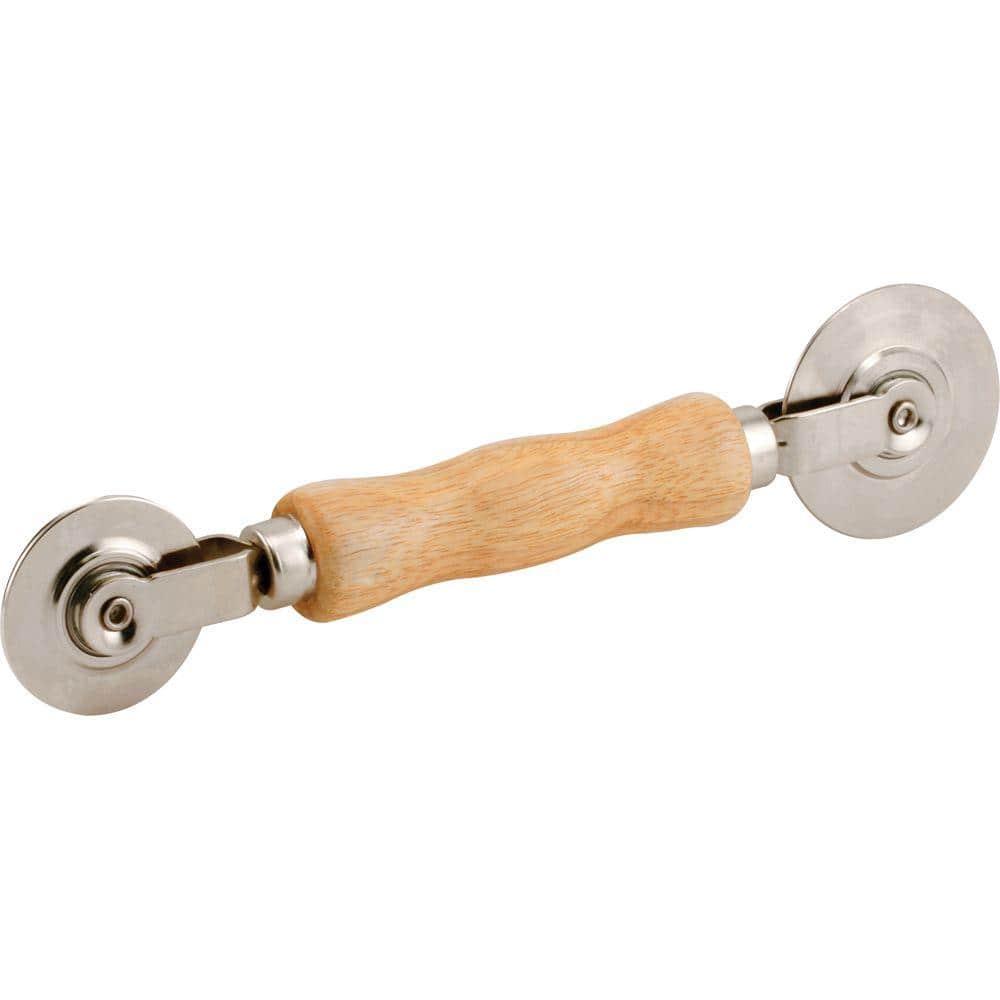 Prime-Line 2-1/2 in. x 2 in. Steel Nylon Wheel Roller With Wood Handle ...