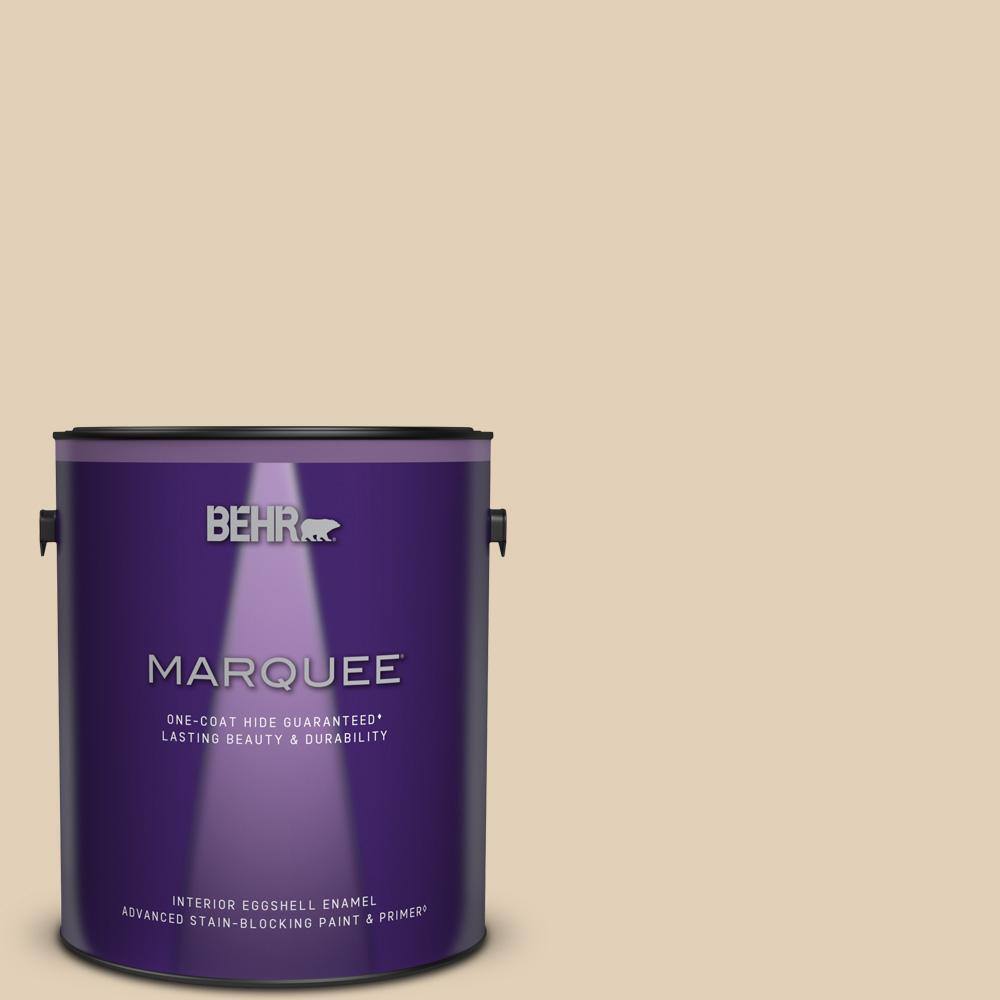 BEHR MARQUEE 1 gal. #PWN-66 Toasted Cashew Eggshell Enamel Interior ...