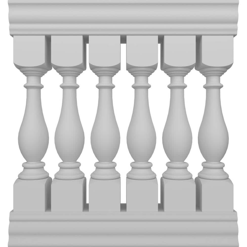 Ekena Millwork Fiberthane Legacy Balustrade 36 in. L x 42 in. H ...