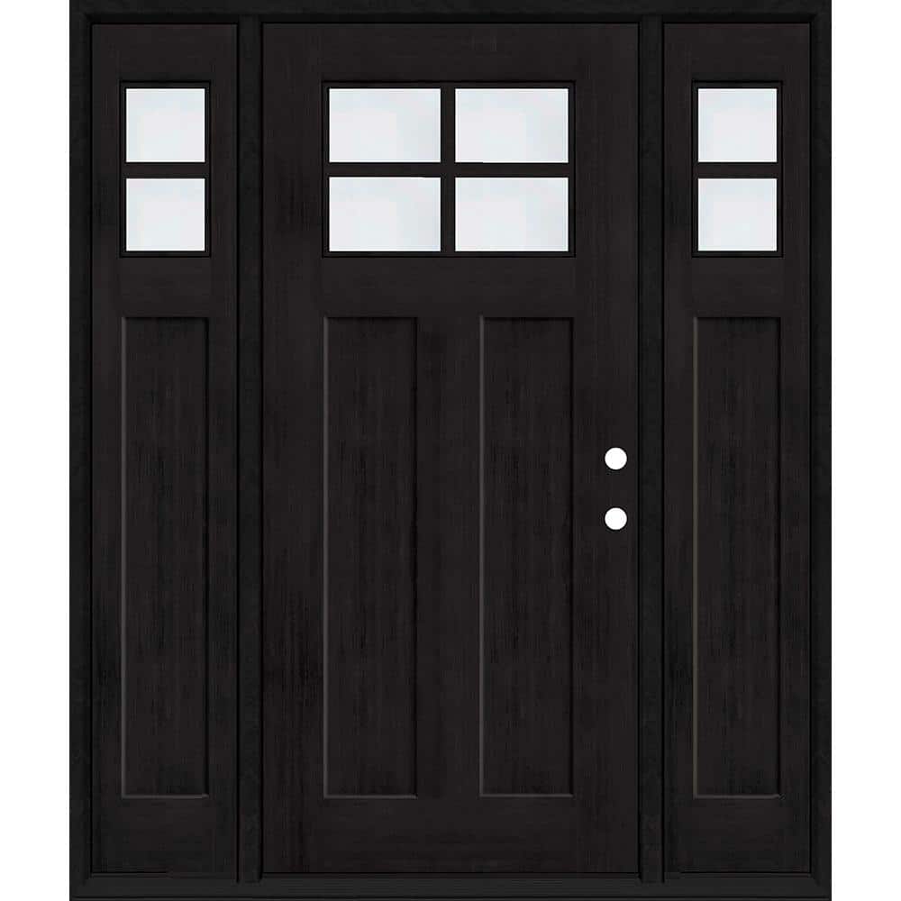 Steves & Sons Regency 64 in. x 80 in. LHIS 4L-1/4 Toplite Clear Glass ...