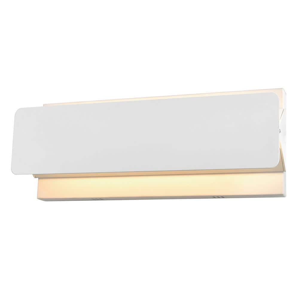 CWI Lighting Lilliana LED Wall Sconce With White Finish 7147W12-103 - The Home Depot