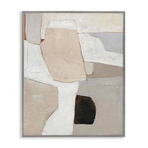 Stupell Industries Beige Shape Geometrics by Design Fabrikken White ...