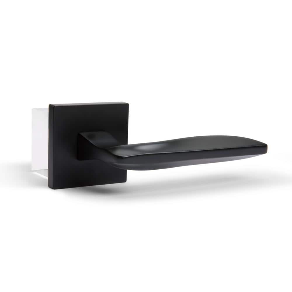 McBowery Canal Matte Black Double Dummy Door Lever MB-1103DMMB - The ...