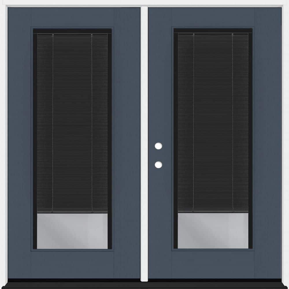 Steves & Sons Legacy 72 in. x 80 in. Full Lite Clear Glass ...