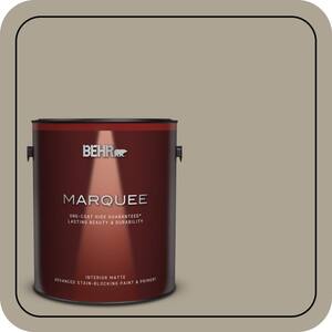 BEHR PREMIUM PLUS 8 oz. #MQ2-52 Roadside Satin Enamel Interior/Exterior ...