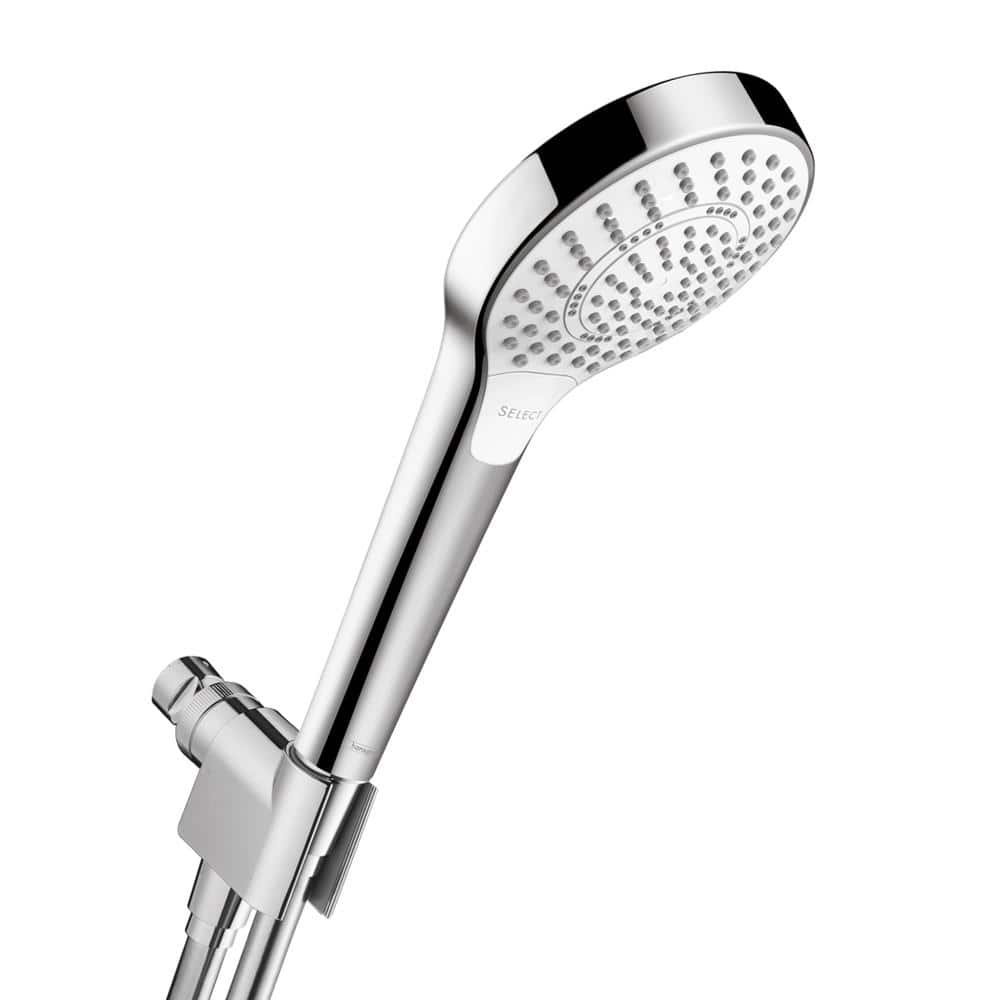 Hansgrohe Croma Select S 3-Spray Patterns Wall Mount Handheld Shower ...