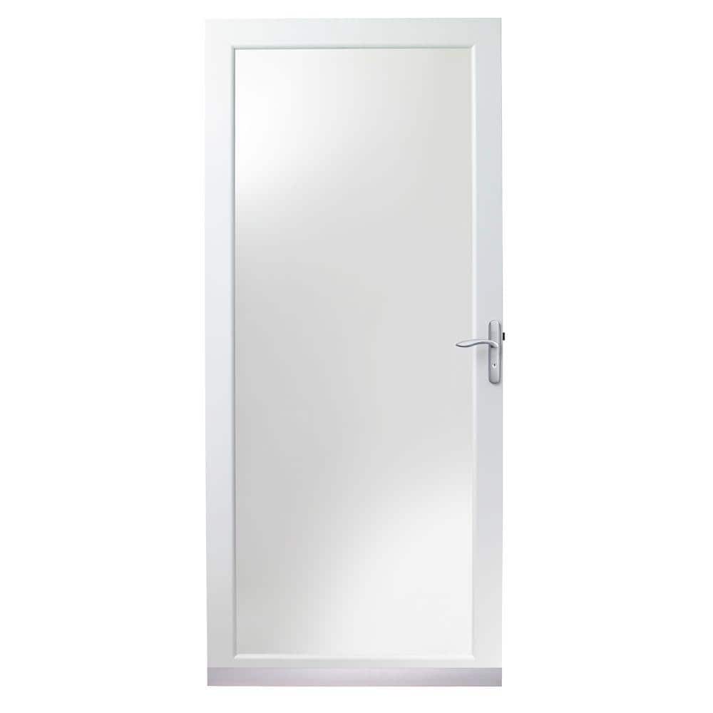 Andersen 36 in. x 80 in. 4000 Series White Fullview Laminated Safety ...