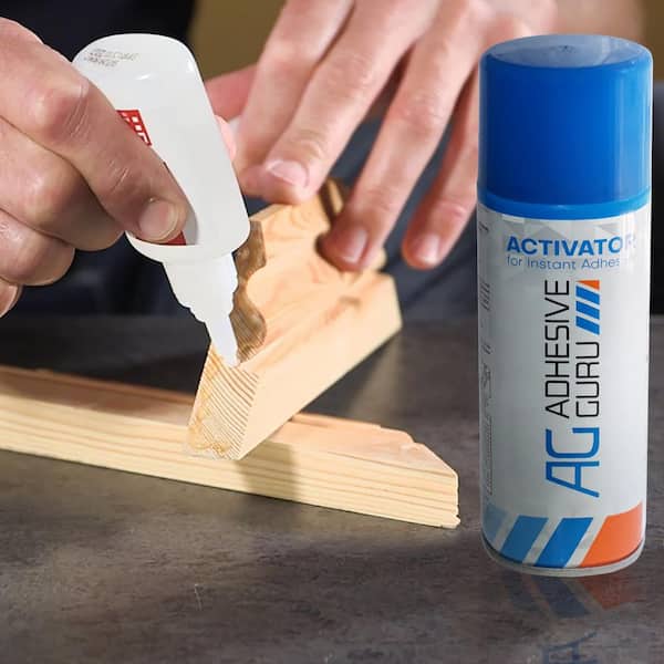 AG ADHESIVE GURU CA Glue Activator Spray 6.75 fl. oz. Clear Multi ...