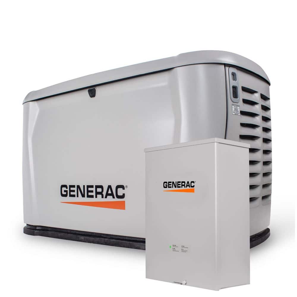 Generac Next Gen 10,000 Watt Air-Cooled Whole House Home Standby ...