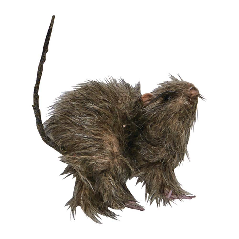 5 in. Small Furry Rat (6-Set) 4237 - The Home Depot