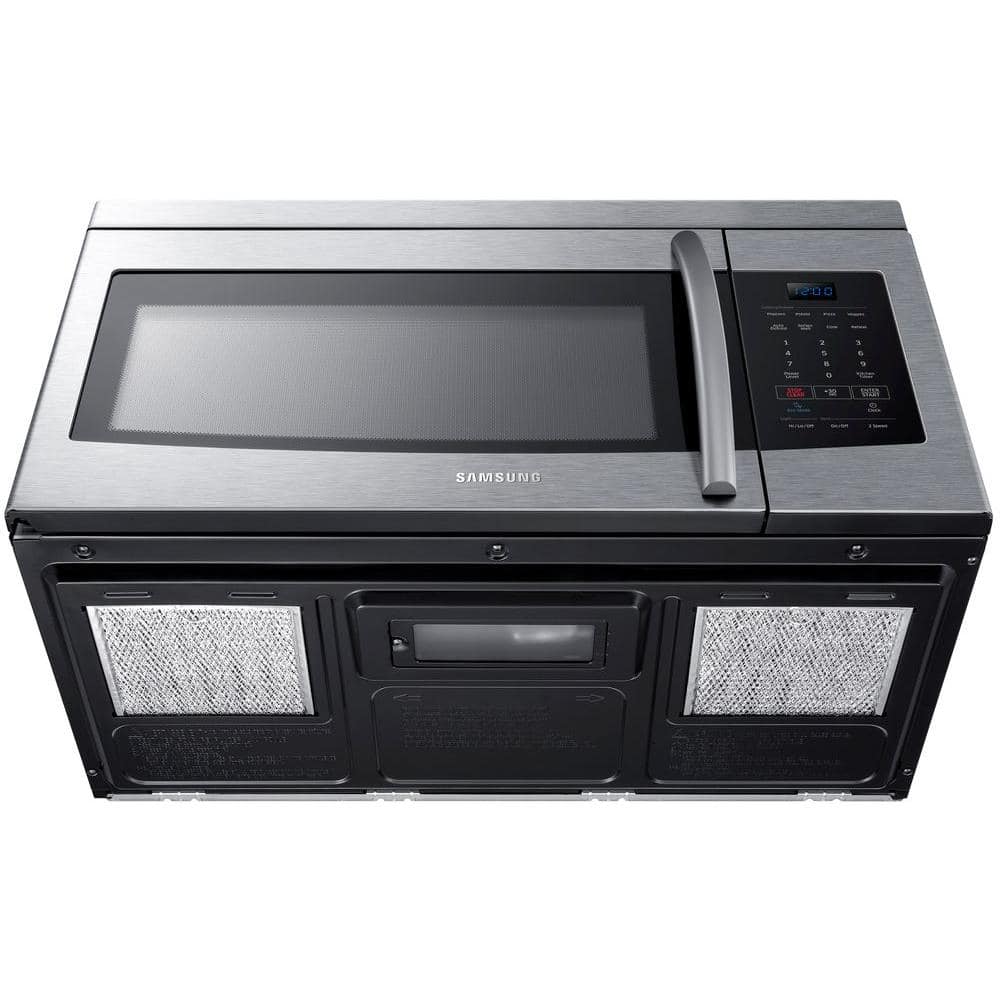 Samsung 1.6 cu. ft. Over the Range Microwave in Stainless Steel ...