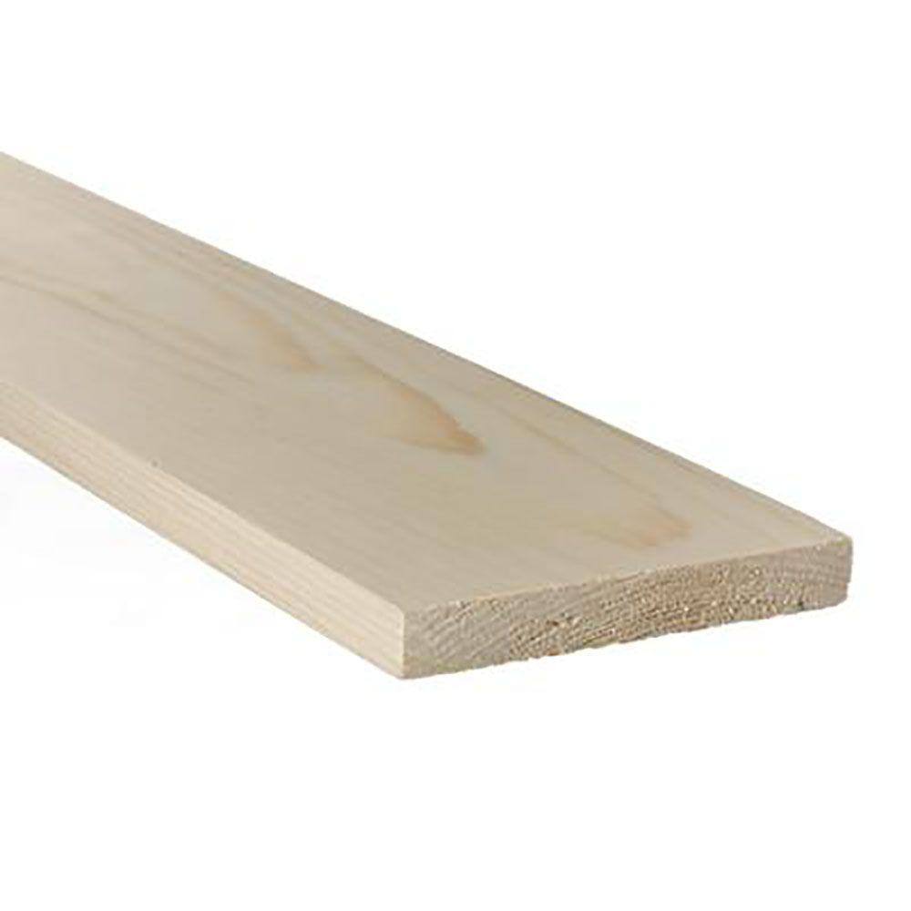 1 in. x 6 in. x 8 ft. Select Pine Board 168CBP - The Home Depot