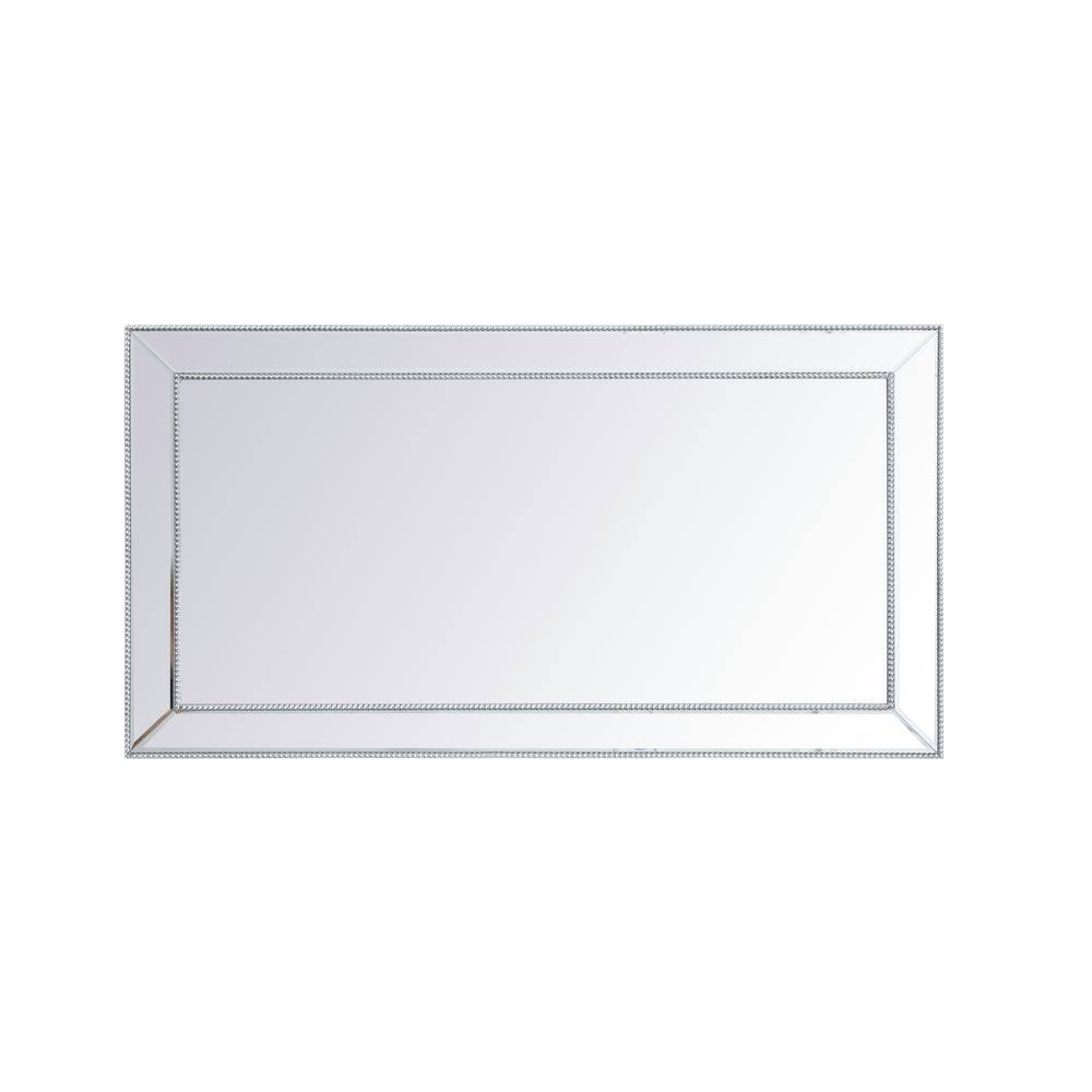 Timeless Home 60 in. W x 32 in. H x Contemporary Frameless Rectangle ...
