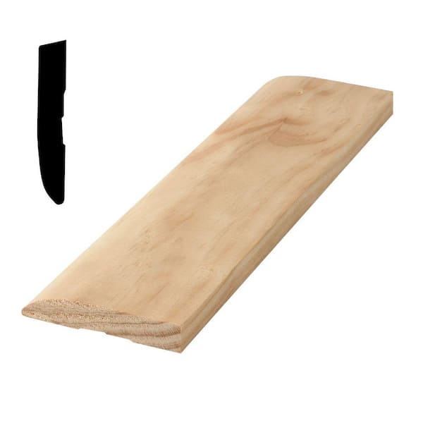 Woodgrain Millwork WM 713 9/16 in. x 3-1/4 in. Solid Pine Base Moulding ... Woodgrain Millwork WM 713 9/16 in. x 3-1/4 in. Solid Pine Base Moulding ...