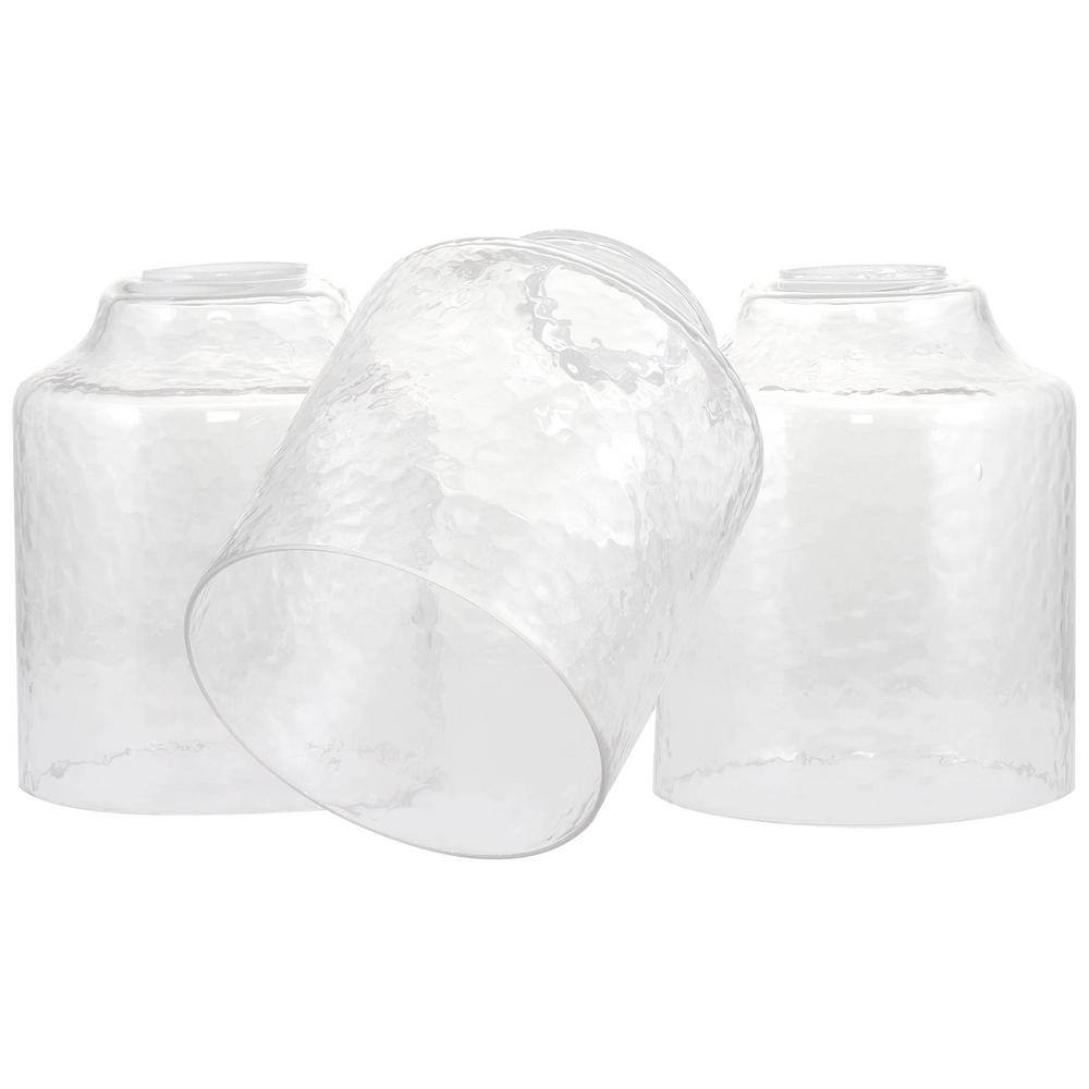 Kira Home Caspian 6 in. Clear Glass Novelty Pendant Shade with 1.625 in ...