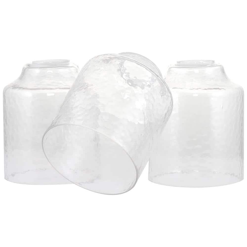 Kira Home Caspian 6 in. Clear Glass Novelty Pendant Shade with 1.625 in ...