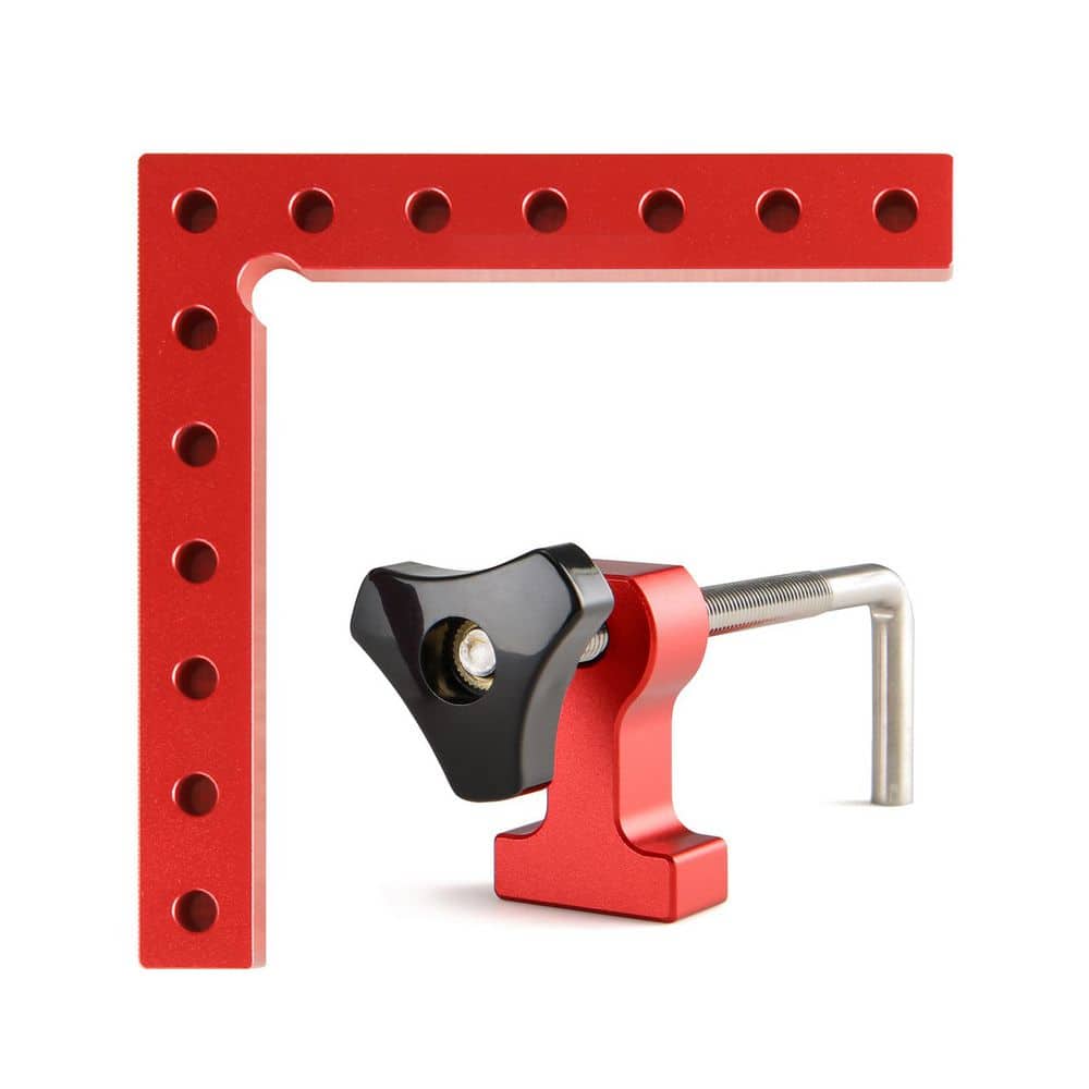 SKYSHALO 90° Positioning Squares, 5.5 x 5.5 in. Right Angle Clamps Set ...