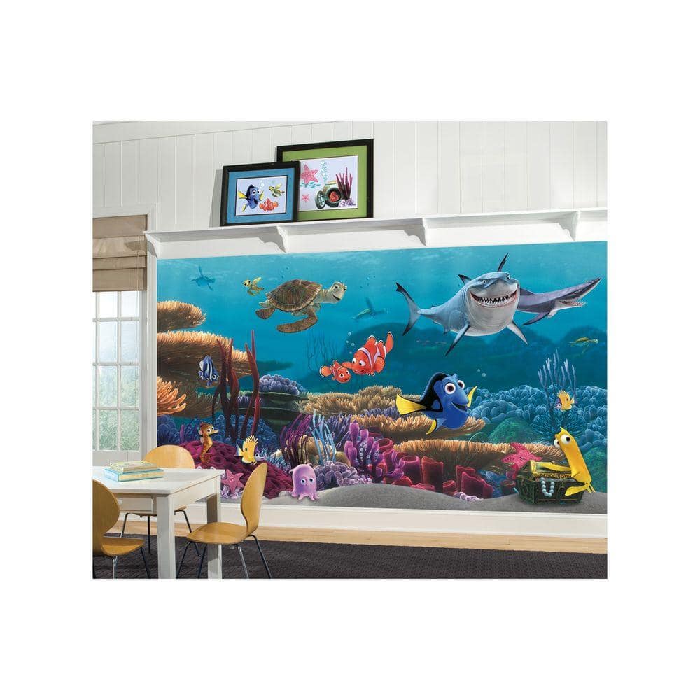 RoomMates 72 in. x 126 in. Finding Nemo Wall Mural JL1278M - The Home Depot