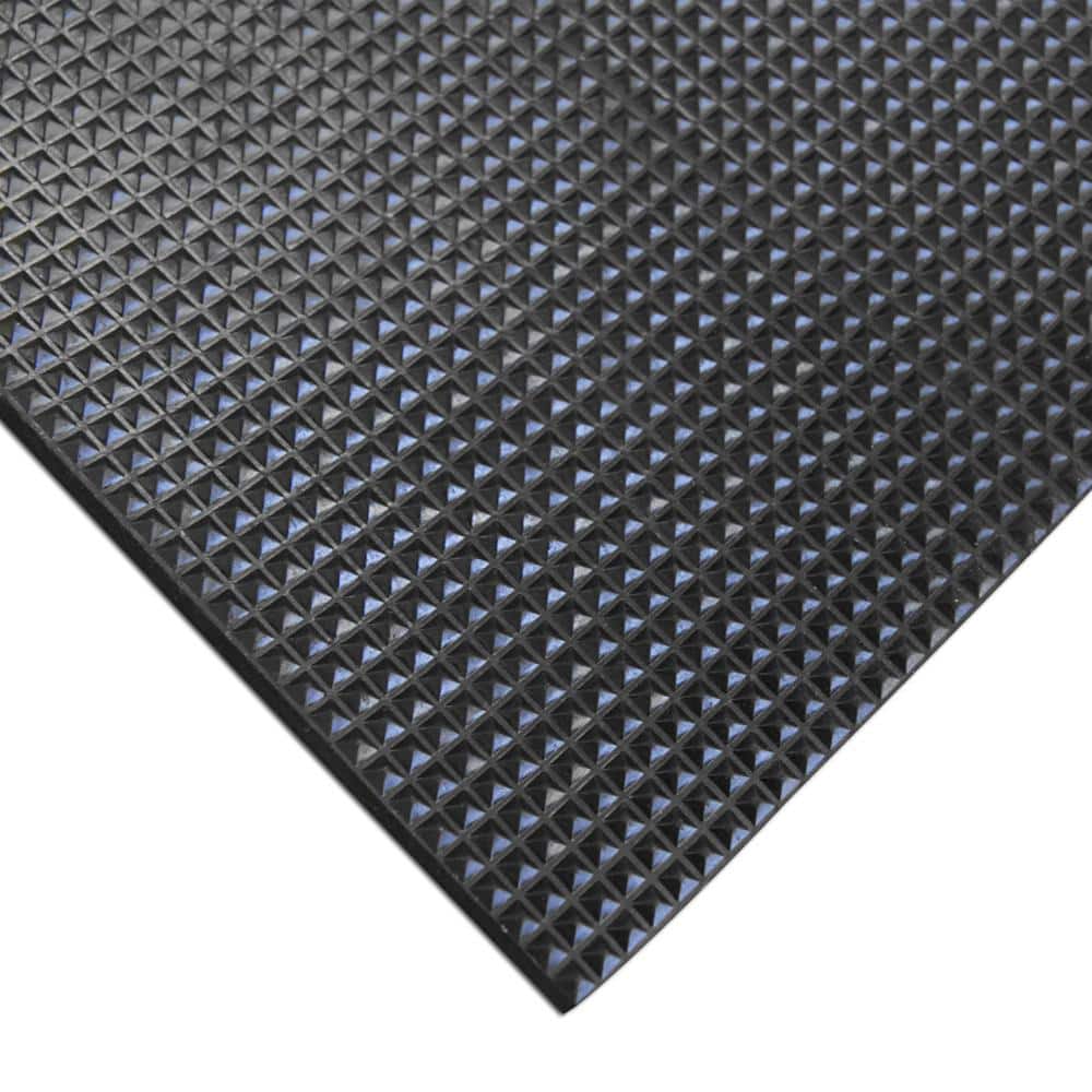 Rubber-Cal Super-Grip Scraper Black 48 in. x 240 in. Rubber Runner ...