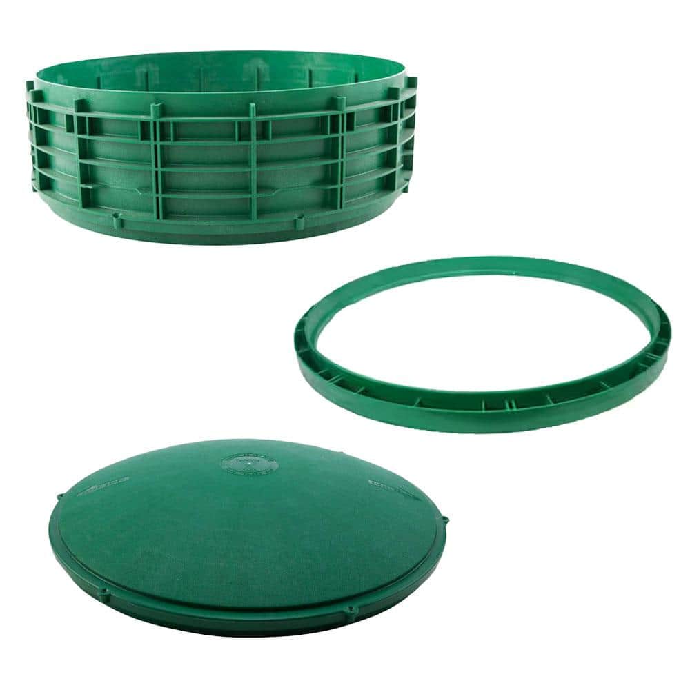 VPC 24"x 6" Septic Tank Riser Combo 89-24RIS6COMBO - The Home Depot