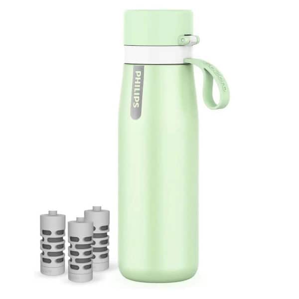 Lukvuzo 18.6 oz. Insulated Stainless Steel Premium Filtering Water ...
