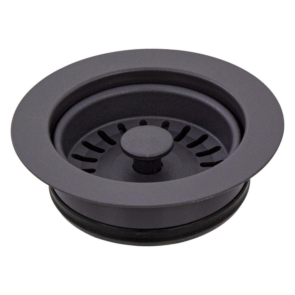 Transolid 3.5 in. Plastic Disposal Strainer in Cinder 4110-11 - The ...