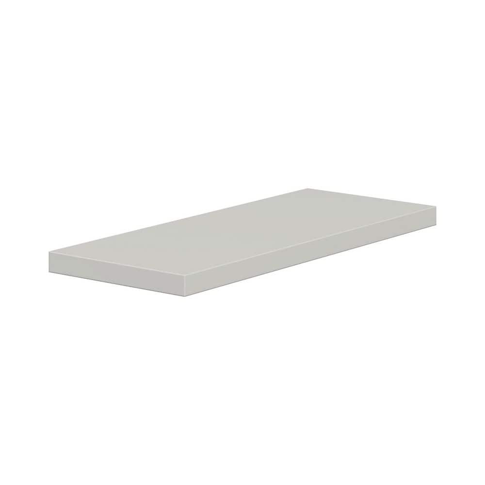 J COLLECTION Milton 30 in. W x 12 in. D x 1.5 in. H Floating Shelf in ...