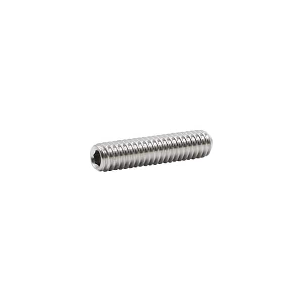 Everbilt #8-32 x 3/4 in. Stainless-Steel Socket Set Screws (2-Pack ...