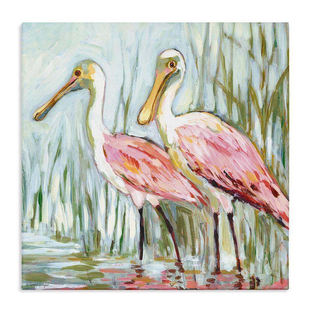 Stupell Industries Spoonbill Birds Pair by Susan Winget 1 Piece ...