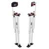 VEVOR Drywall Stilts 36 in. - 50 in. Adjustable Aluminum Tool Stilts ...
