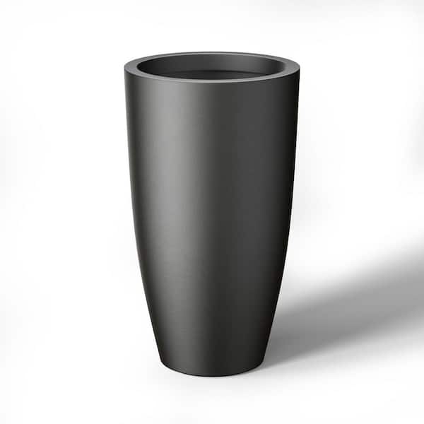 Morrava 14 in. Large Earthy Brown (Enhanced Core) Concrete Round ...